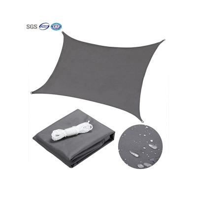 China Terylene Waterproof Sun Shade Sail UV Blocker Sunshade Patio for sale