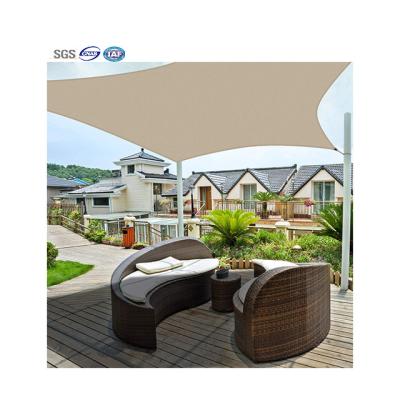 China 95% UV Protection Waterproof Shade Sail Yellow Outdoor for sale