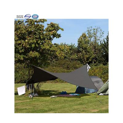 China Polyester Fabric Triangle Sun Shade Sail Waterproof PU Coated for sale