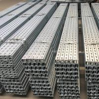 China Stainless Steel C Channel Galvanized Strut Metal U Channel Fix Exterior Wall And P V Solar Panel for sale