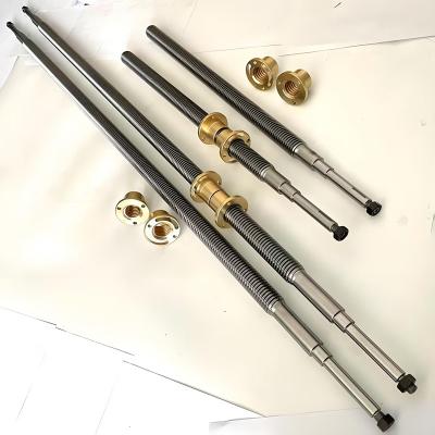 China High Precision 16mm Ball Screw Bearings Threaded Spindle Rods Kits With Motors And Rails for sale