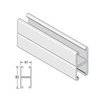 China High Strength Steel Metal Slotted Channel Unistrut 41×61mm 41×81mm For Construction & Pipe Installation for sale