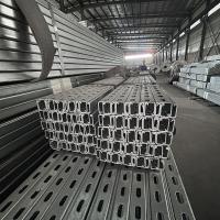 China Heavy Duty 41×21mm 41mm X 41mm Unistrut For Seismic Bracing Slotted C Channel for sale