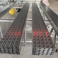 China Heavy Duty 41×21mm 41mm X 41mm Unistrut For Seismic Bracing Slotted C Channel for sale