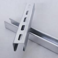 China Galvanized Metal Strut Channel  For Plumbing Electrical Conduit 41mm X 21mm Unistrut for sale