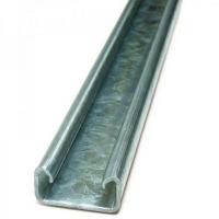 China Q235B HDG Unistrut Channel Hot Dip Galvanized C Channel 60μm - 120μm Zinc Coating Thickness for sale