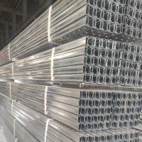 China Custom HDG Unistrut Channel Steel Profile  41×82mm 41 X 21 Slotted Channel for sale