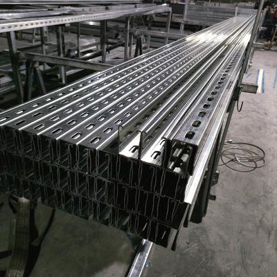 China 3m / 6m HDG Unistrut Channel For Seismic Bracing Support Slotted Channel 41x41 for sale