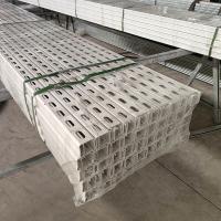 China Galvanized Unistrut Channel Hot Dipped Galvanized C Channel Steel 41×21mm 41×41mm for sale