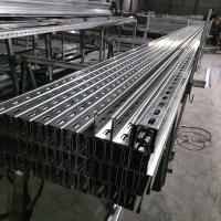 China 3m 6m Hot Dipped Galvanized Unistrut Slotted Metal Channel ISO9001 for sale