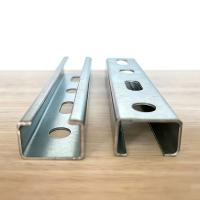 China Seismic Bracing And Pipeline Support Galvanized Strut Channel 6m 41x41 Unistrut for sale