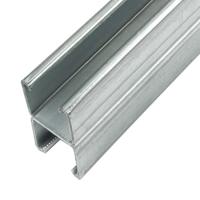 China Q235B Slotted Metal Framing Strut Channel 41×62mm With Slotted Holes Inward Lips for sale