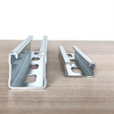 China HVAC Duct And Mechanical Installation Galvanised Slotted Channel Slotted Unistrut Channel for sale