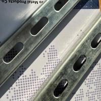 China High Strength Slotted C Channel 41mm X 41mm Unistrut For Seismic Bracing Support for sale