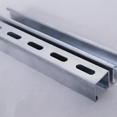 China Long Service Life Unistrut Shallow Slotted Channel For Construction Hdg Unistrut for sale