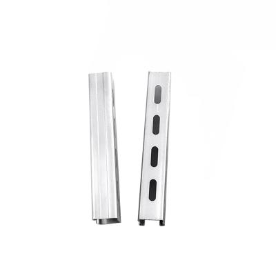 China Q355B  Carbon Steel Slotted Strut Channel 41x21 Unistrut With Inward Lips for sale