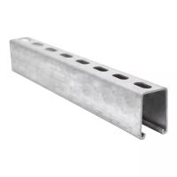 China Customizable 41×62mm Slotted Strut Channel For HVAC Duct And Mechanical Support for sale