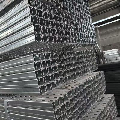 China Zinc Coated Steel 41x41 Unistrut Channel  For HVAC & Cable Tray Support for sale