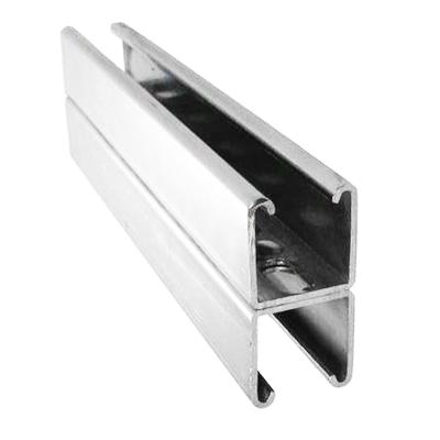China Anti Torsion Hot Dip Galvanized BTB Back To Back Strut Channel Slotted For Construction for sale