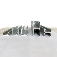 China Heavy Duty BTB Back To Back Unistrut Galvanized Steel C Channel For Solar Mounting System for sale