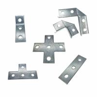 China 2 Hole Right Angle Unistrut Fittings Strut Channel Connectors For 41x21mm 41x41mm Strut Channel for sale