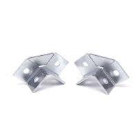China 8 Hole Unistrut Wing Shape Fitting Multi Directional Strut Channel Connection Parts for sale