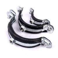 China Heavy Duty Unistrut Pipe Clamp Galvanized Steel Strut Channel Pipe Clamp Fittings For Pipeline Support for sale