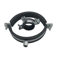 China Heavy Duty Unistrut Pipe Clamp Galvanized Steel Strut Channel Pipe Clamp Fittings For Pipeline Support for sale