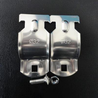 China Weatherproof Unistrut Strut Pipe Clamp Anti Corrosion Galvanized For Outdoor HVAC & Pipeline Fixing for sale