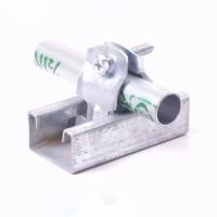 China High Stability Unistrut Clamps Shockproof Fastening For Building Mechanical Pipeline Bracket for sale