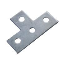 China Universal Unistrut Plate Standard Channel Connection Flat Plate For 41mm Series Strut System Fittings for sale
