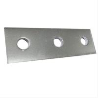 China Q195 / Q235 Unistrut Fittings Flat Plate Durable Galvanized For Building Construction for sale