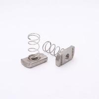 China Zinc Plated Unistrut Channel Spring Nut For Unistrut Fitting for sale