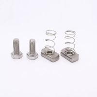 China Zinc Plated Unistrut Channel Spring Nut For Unistrut Fitting for sale