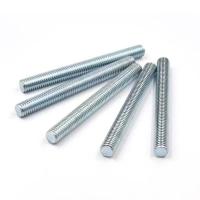 China 1-6m Steel Unistrut Fastener Unistrut Threaded Rod For Channel Support System for sale
