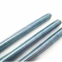China 1-6m Steel Unistrut Fastener Unistrut Threaded Rod For Channel Support System for sale
