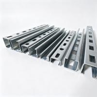China Customized 27×18/28×30/38×40/30×30mm Galvanized Slotted C Channel for sale
