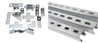 China Pre Galvanized GI Strut Channel 41x41 41x21 mm Z275 1.5 mm C Channel Uchannel for sale