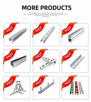 China Pre Galvanized GI Strut Channel 41x41 41x21 mm Z275 1.5 mm C Channel Uchannel for sale