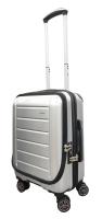 China ABS Cabin Travel Suitcase Front Opening Cabin Luggage With TSA Locks for sale