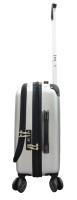 China ABS Cabin Travel Suitcase Front Opening Cabin Luggage With TSA Locks for sale