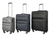 China TSA Lock Large Soft Suitcase Soft Sided Luggage With Spinner Wheels 38-118Litres for sale