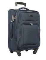 China 3pcs Soft Travel Luggage Set Softshell Suitcase With Spinner Wheels Normal Lock for sale