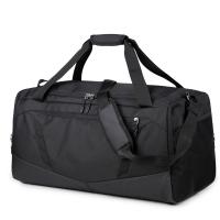 China Customizable Men Women 55l Duffel Bag Sports Duffle Bag With Shoe Compartment for sale