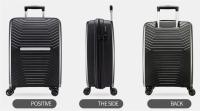 China 40-120litres Hardshell PP Luggage Bag With Embedded TSA Lock for sale