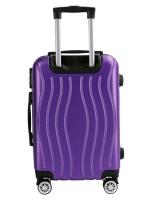 China Luggage Sets 3 Piece Lightweight Durable Hard Shell Suitcase Set With normal Lock Double Spinner  Wheels for sale