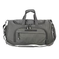 China Classic Locomotive Style Weekender Gym Bag Big Capacity With Shoes Pouch for sale