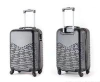 China OEM Normal ABS Pattern Hard Travel Luggage With Normal Lock Spinner Wheels for sale