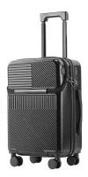 China ABS Small Front Open Carry On Luggage Cabin Spinner Luggage Classical Design for sale