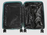 China Novelty Hard Side Carry On Luggage Hard Cover Luggage With Electroplating for sale